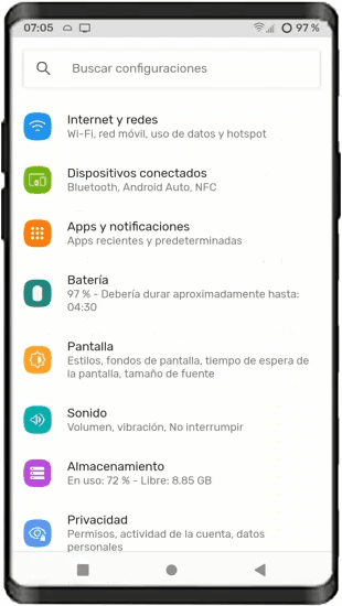 Help Center VIVA MX › ¿Cómo compartir datos móviles con otros? Android